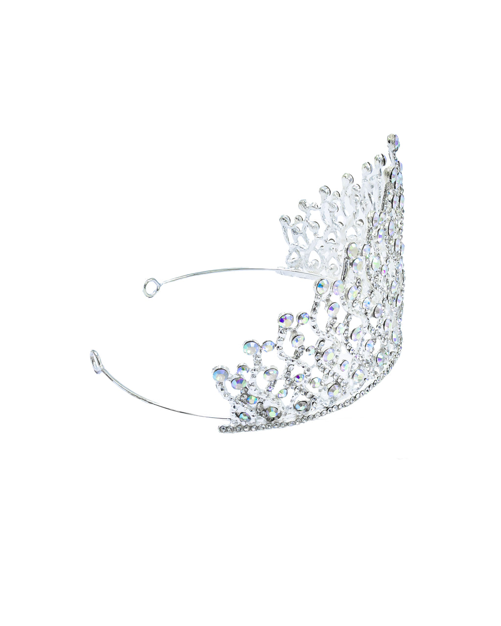Corona Plateada de Diadema con piedras - M66 Oro Laminado – Joyería M&V ...