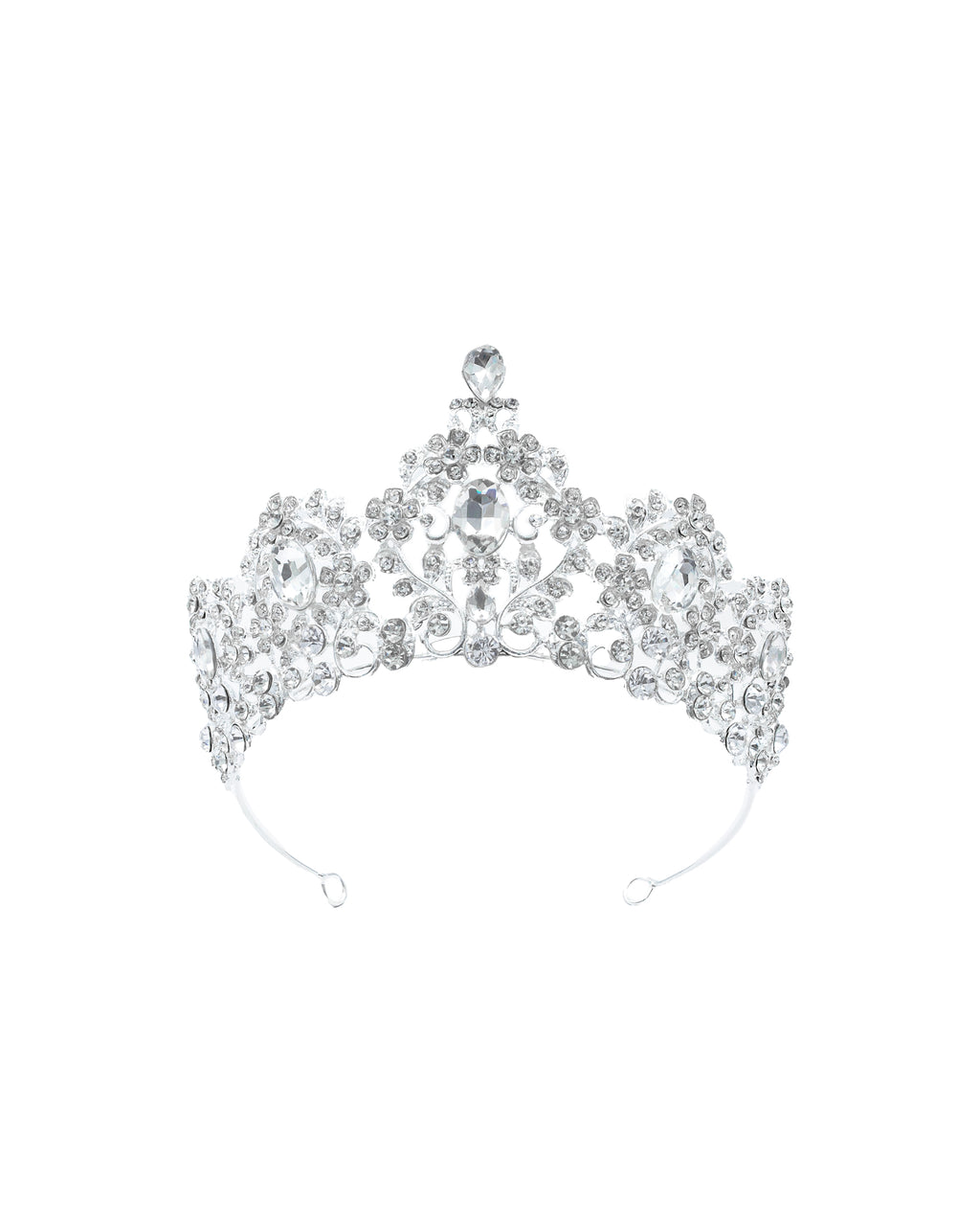 Corona Plateada de Diadema con piedras - M42 Oro Laminado (Copia ...